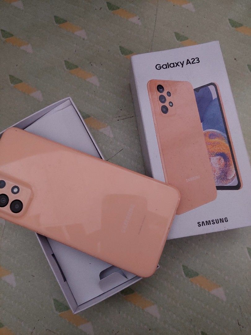 Samsung Galaxy A23 Peach 64GB, Mobile Phones & Gadgets, Mobile Phones ...