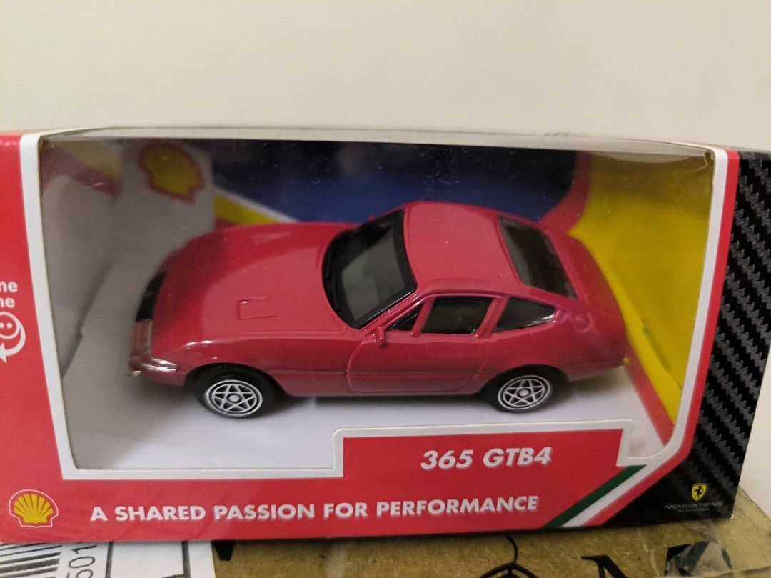Shell Ferrari Car Models, Hobbies & Toys, Toys & Games on Carousell