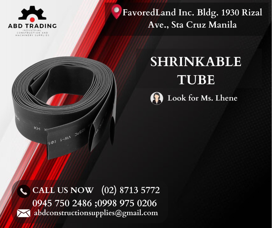 SHRINKABLE TUBE, Commercial & Industrial, Construction Tools ...