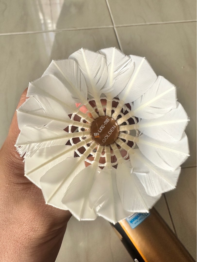 Shuttlecock Ling Mei Gold, Sports Equipment, Other Sports Equipment and ...