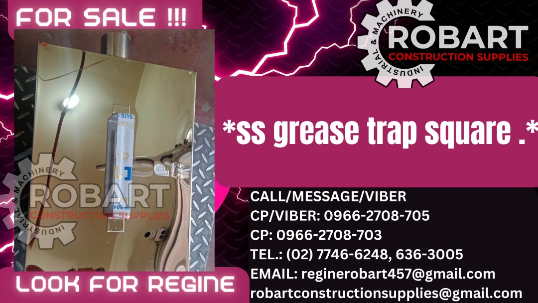 *ss grease trap square .*, Commercial & Industrial, Construction Tools ...