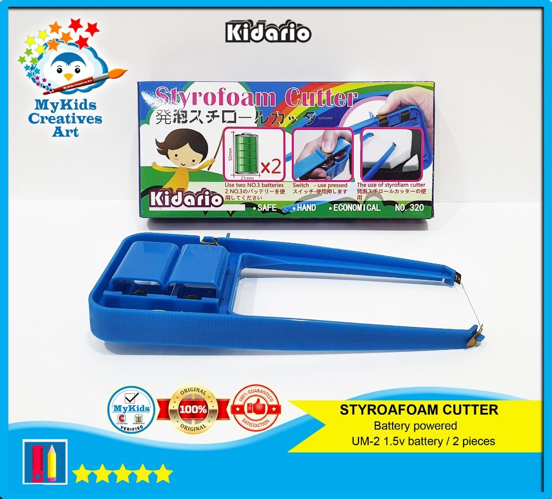 STYROFOAM CUTTER (Battery Powered), Hobbies & Toys, Stationery & Craft ...