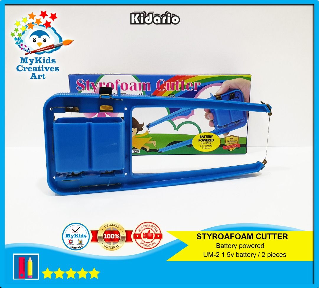 STYROFOAM CUTTER (Battery Powered), Hobbies & Toys, Stationery & Craft ...
