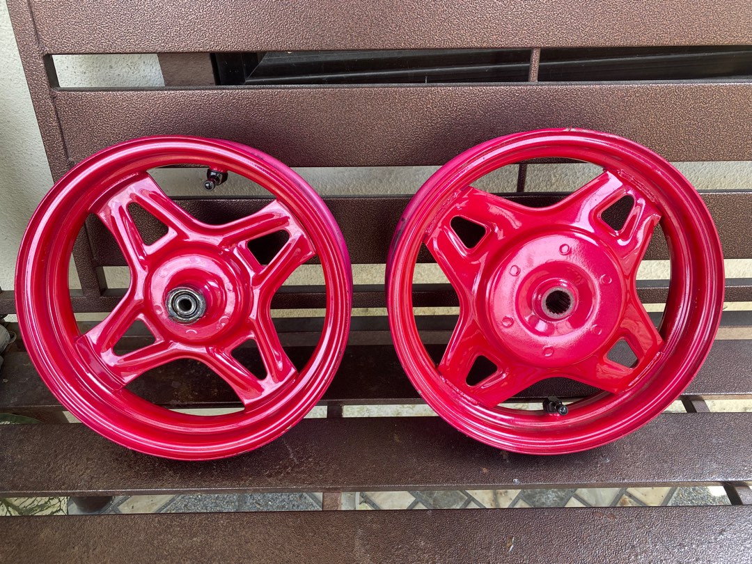 Suzuki v100 rim besi, Auto Accessories on Carousell