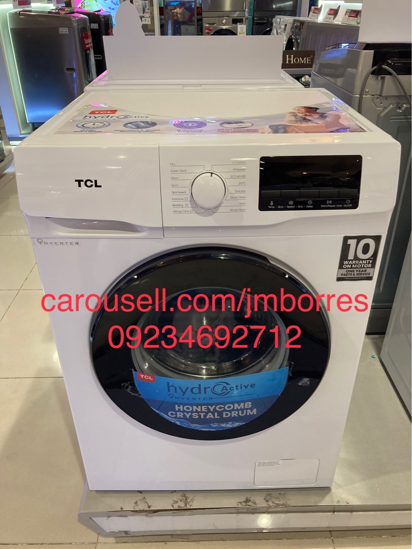 tcl front load washing machine inverter 6.5kg 7.5kg 8.5kg 9.5kg 10.5kg twf65-p60 twf75-p60 twf85 ...