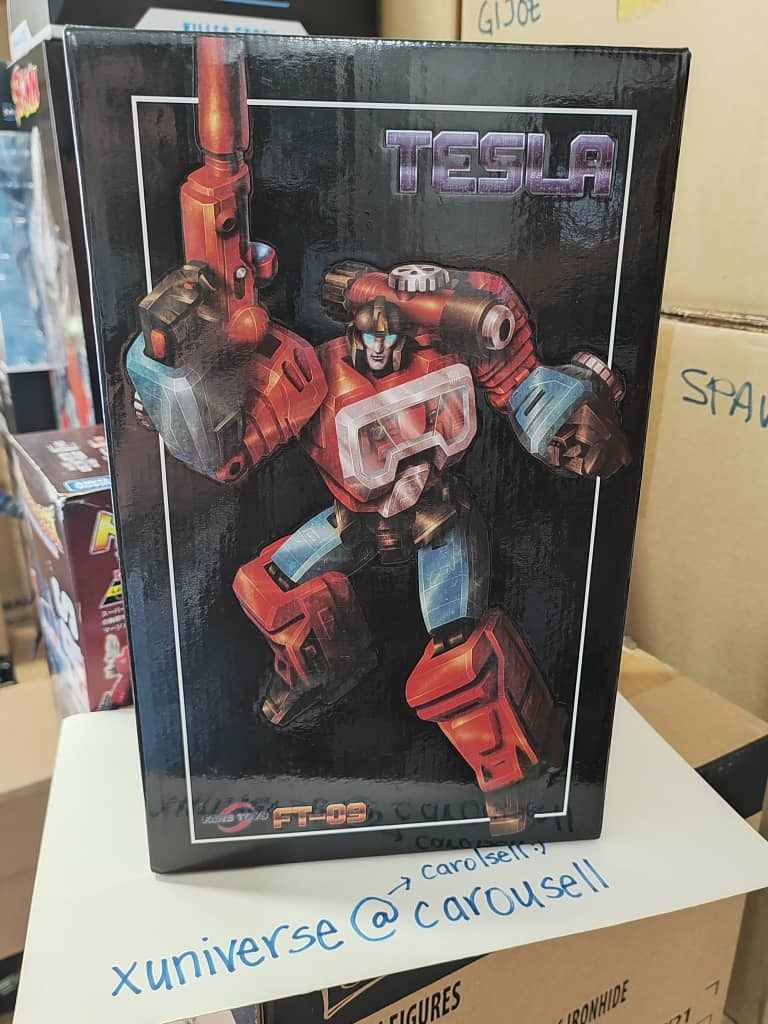 TF Transformers TESLA PERCEPTOR & TRANSISTOR AUTOBOT BLASTER Set - dc ...