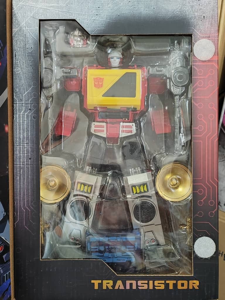 TF Transformers TESLA PERCEPTOR & TRANSISTOR AUTOBOT BLASTER Set - dc ...