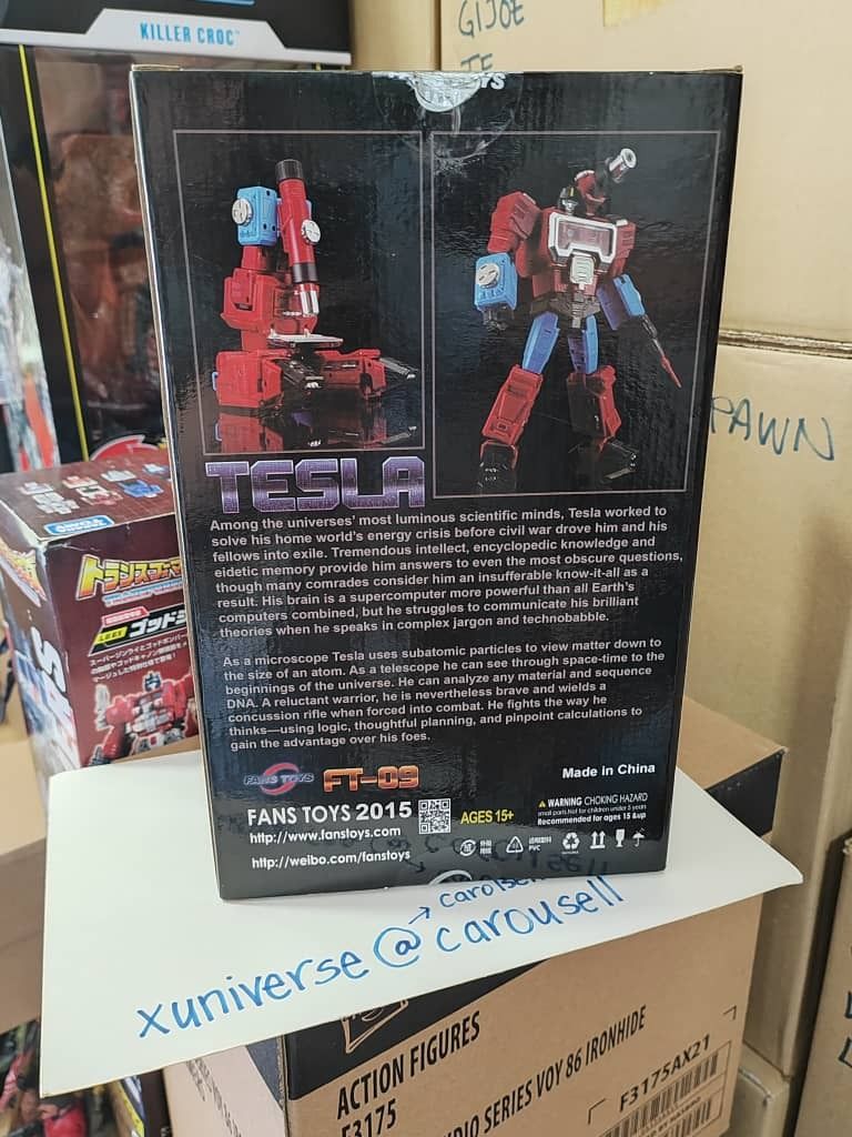 TF Transformers TESLA PERCEPTOR & TRANSISTOR AUTOBOT BLASTER Set - dc ...
