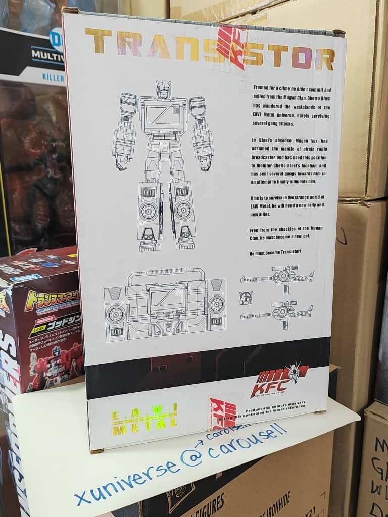 TF Transformers TESLA PERCEPTOR & TRANSISTOR AUTOBOT BLASTER Set - dc ...