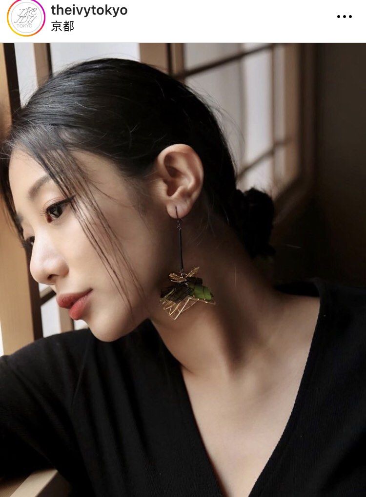 The ivy Tokyo 魚丸 抹茶網網, 她的時尚, 珠寶、飾品與收納, 耳環在旋轉拍賣