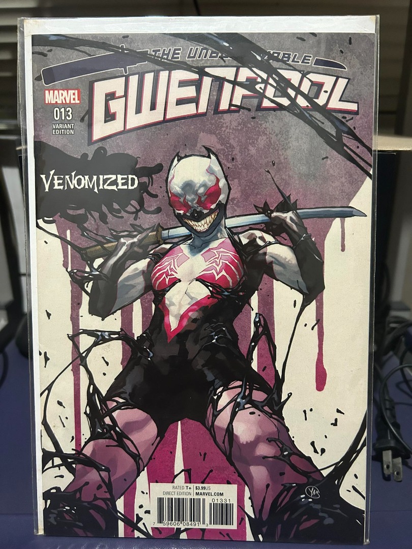 The Unbelievable Gwenpool #13 Yasmine Putri Venomized Variant, Hobbies ...