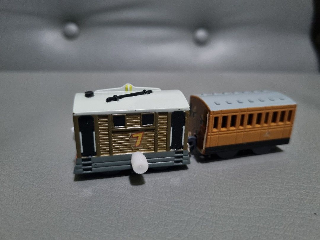 Thomas & Friends Capsule Plarail TOMY Toby w/ Clarabell, Hobbies & Toys ...