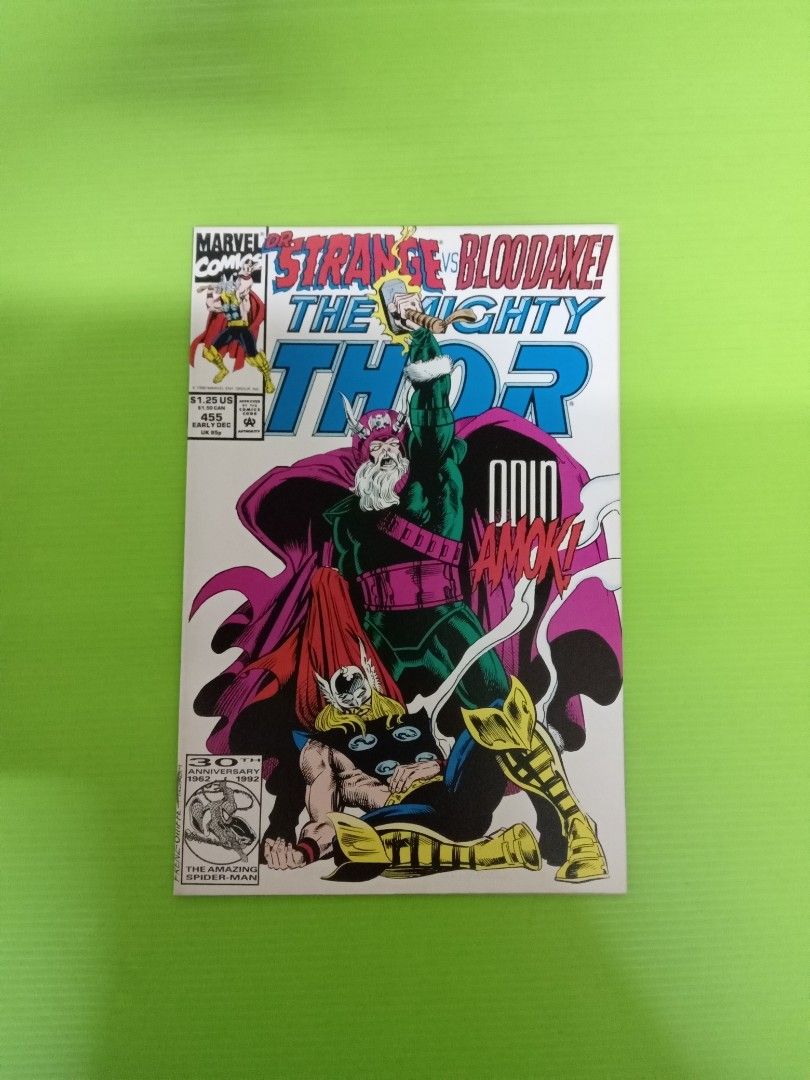 Thor #455 ( Ron Frenz - Cover Art ) Marvel Copper Age, Hobbies & Toys ...