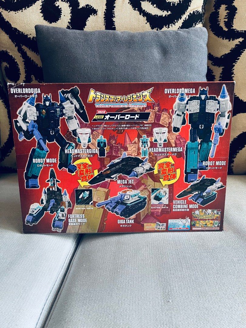 變形金剛 LG 60 OVERLORD Transformers LEGENDS TAKARA TOMY, 興趣及遊戲, 玩具 & 遊戲類 ...
