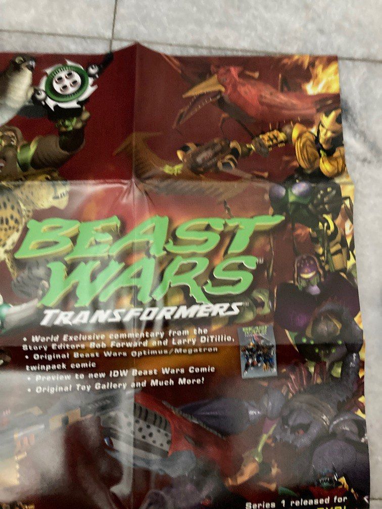 Transformers Beast Wars Poster, Hobbies & Toys, Toys & Games on Carousell