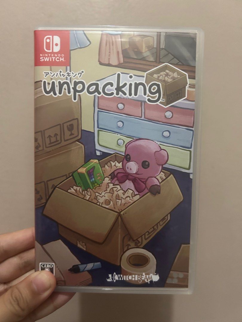 Unpacking Japan Edition, Video Gaming, Video Games, Nintendo on Carousell
