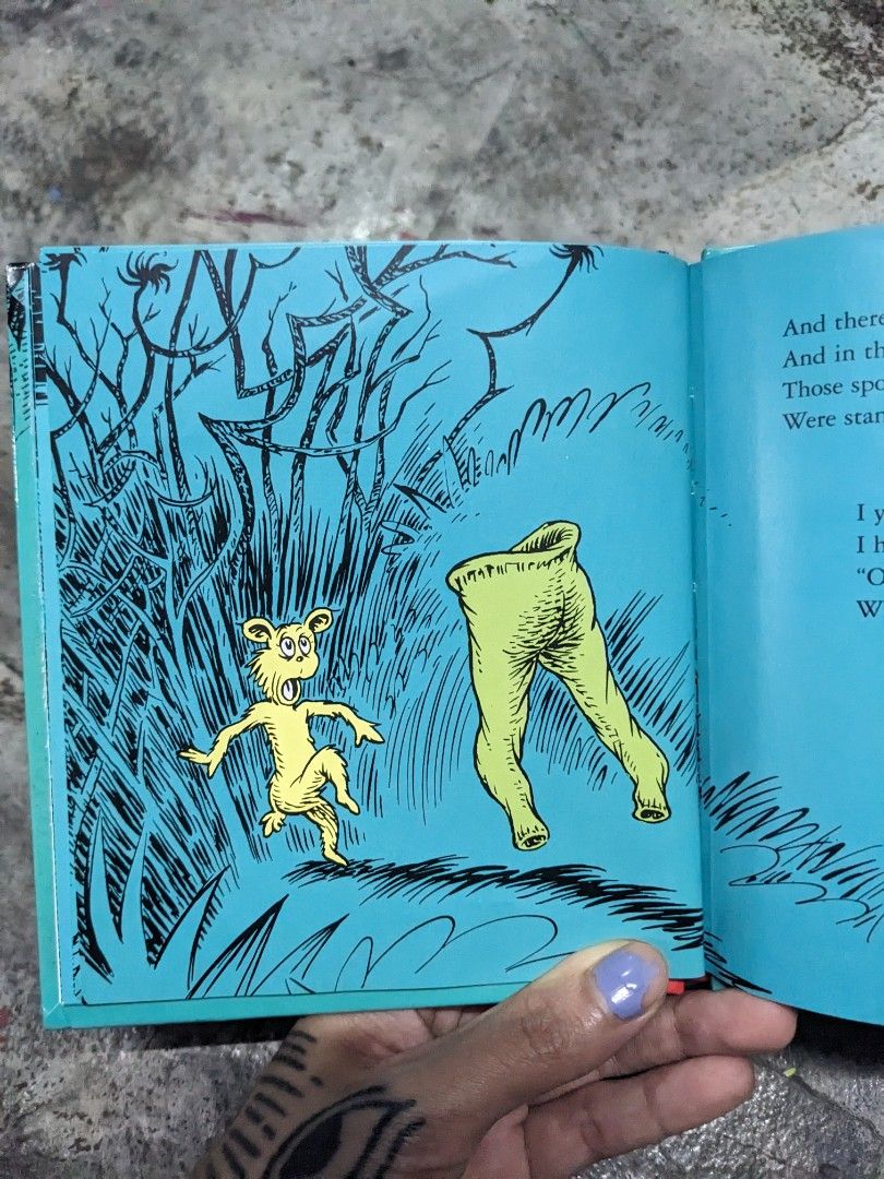 Vintage 1989 Dr Seuss What Was I Scared Of Glow In The Dark, Hobbies ...