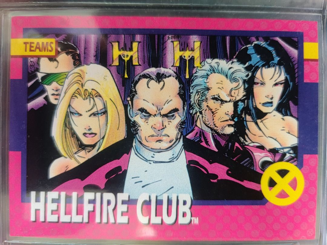 1992 Impel Marvel X-Men Series Hellfire Club, Hobbies & Toys ...