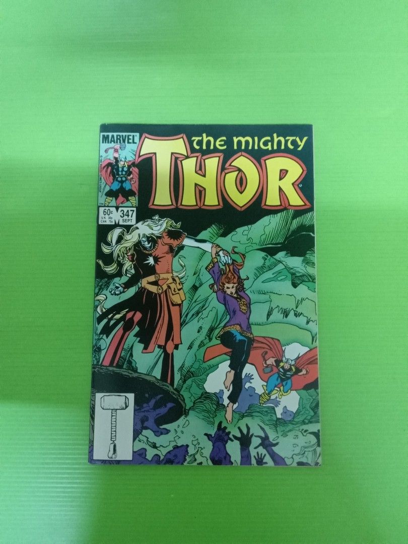 1st app Algrim - Dark Elf who later becomes Kurse ( Thor #347 ) Walter Simonson - Cover Art ...