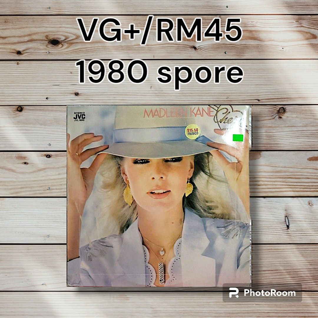 [204] piring hitam / 1980 SPORE , VINTAGE VINYL LP - MADLEEN KANE _ CHERI, Hobbies & Toys, Music ...