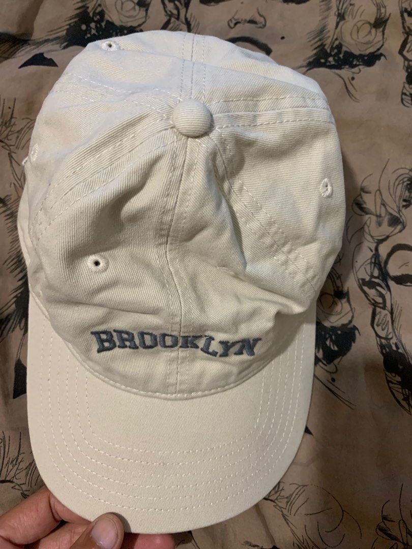 二手 古著 Brooklyn 布魯克林 老帽 棒球帽 cap, 她的時尚, 手錶及配件, 帽子在旋轉拍賣