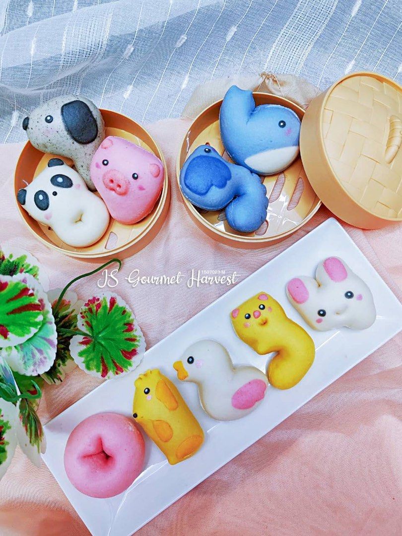 卡通数字造型馒头 carton number bun, Food & Drinks, Homemade Bakes on Carousell
