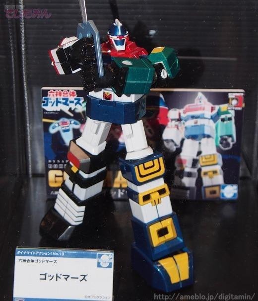 全新 Evolution Toy Evolution Toys Dynamite Action 13 GODMARS 六神合體 GAIA 基恩 ...