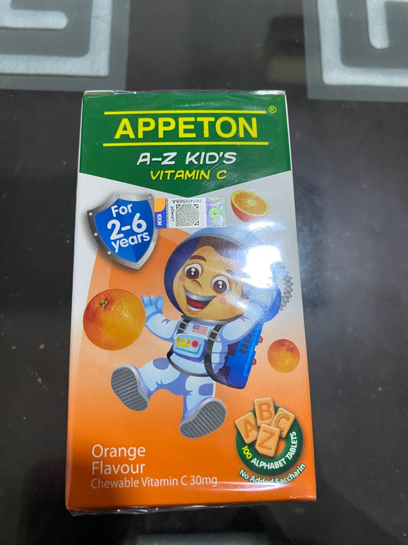 Appeton vitamin c kids, Health & Nutrition, Health Supplements ...