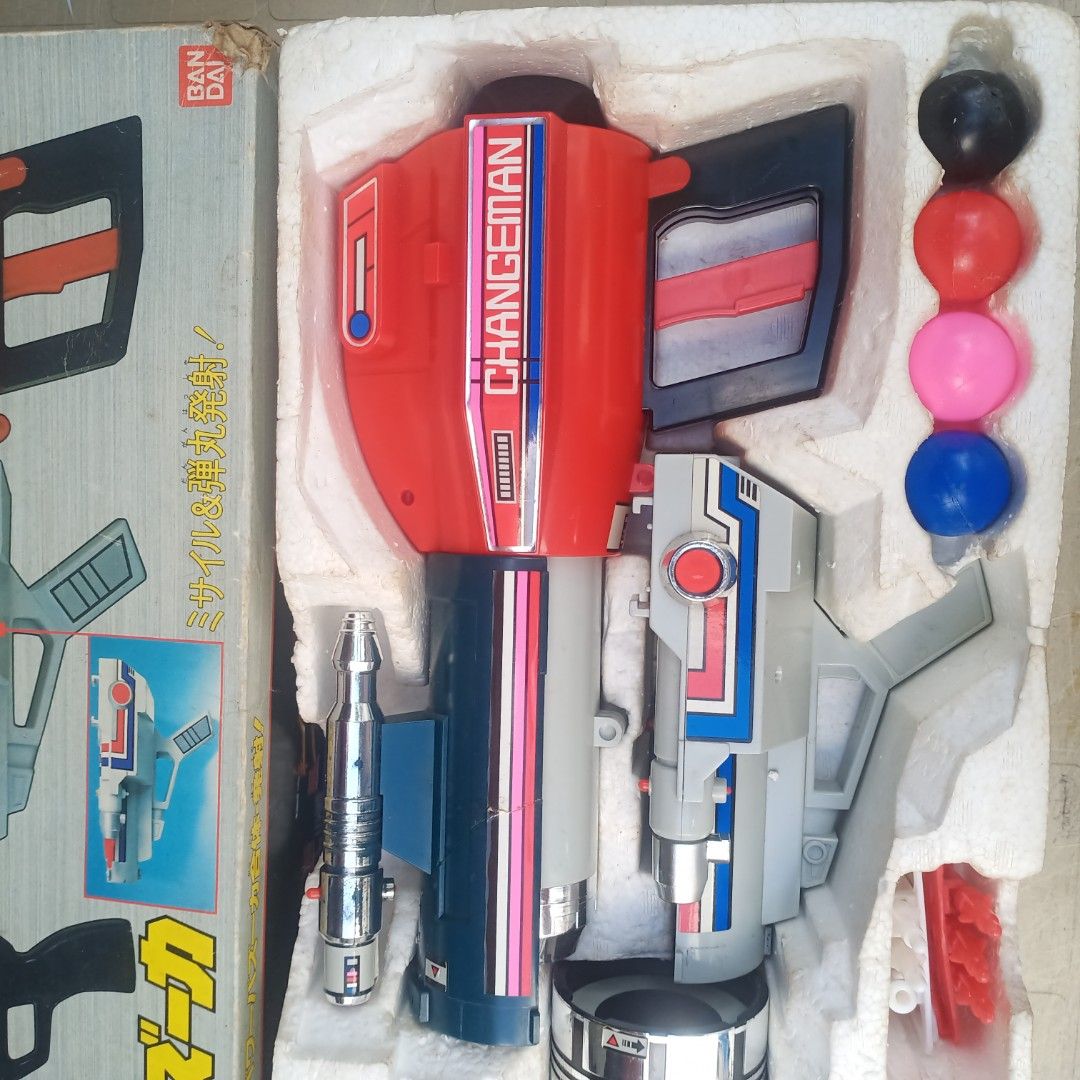 Bandai Dengeki Sentai Changeman Power Bazooka Dengeki, Hobbies & Toys ...
