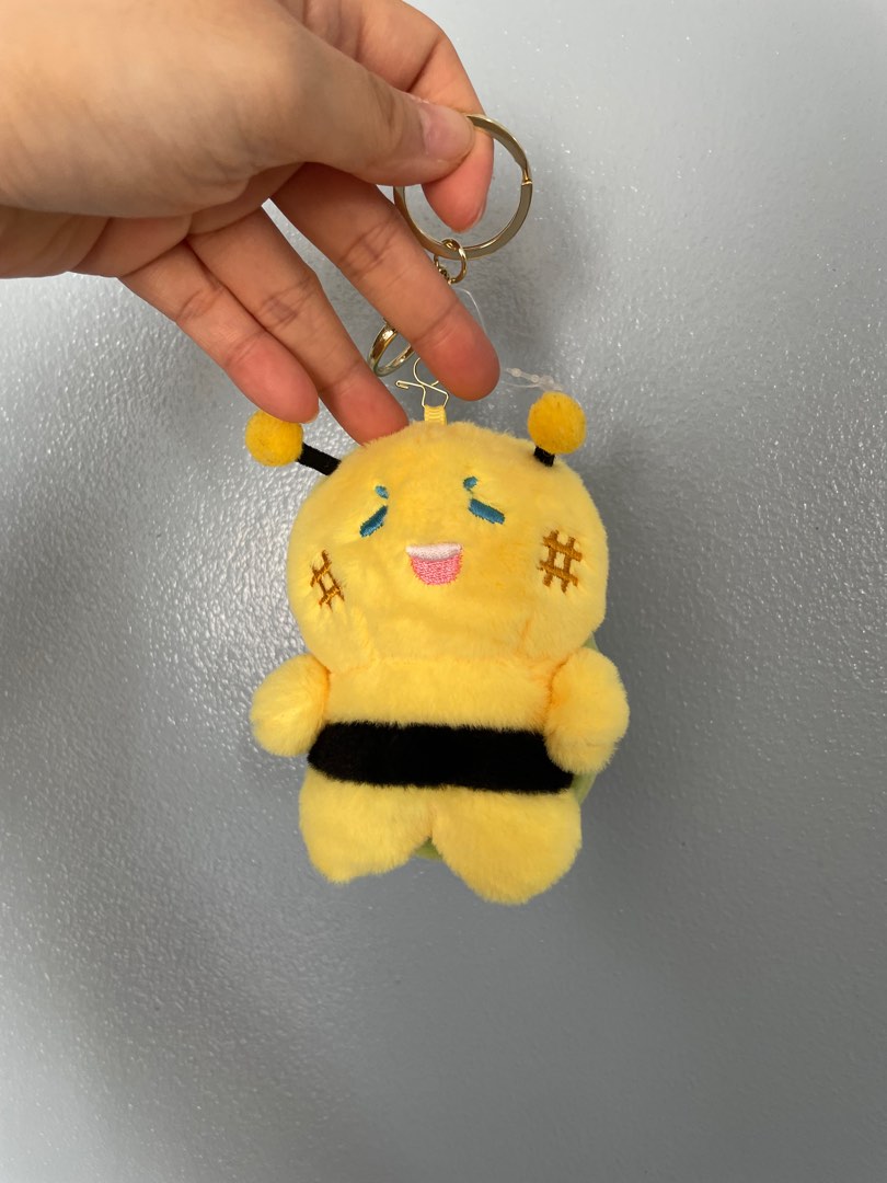 Bee-Turtle Plush Keychain, Hobbies & Toys, Toys & Games on Carousell