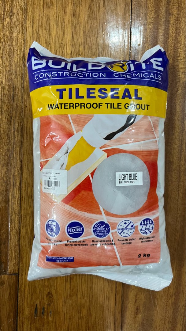 Buildrite Tileseal: Waterproof Tile Grout, Commercial & Industrial ...