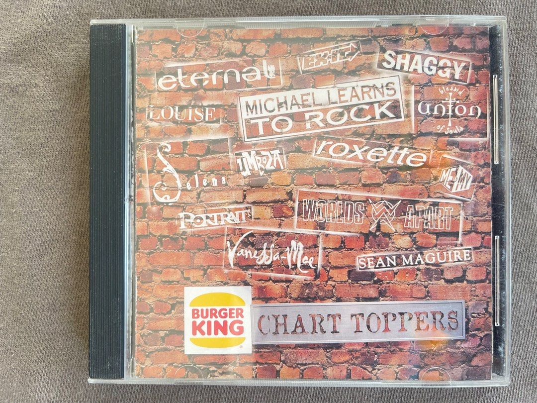 BURGER KING - CHART TOPPERS ( EMI ), Hobbies & Toys, Music & Media, CDs ...