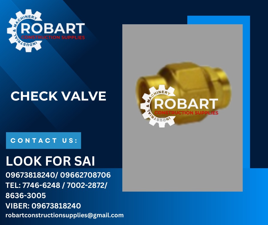 Check Valve, Commercial & Industrial, Construction Tools & Equipment on ...