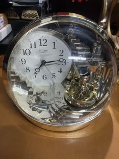 Vintage Rare Citizen Quartz Mantle Clock Whimsical Circus Elephant ...
