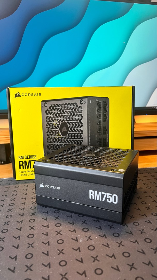 Corsair RM 750 FULL MODULAR 80plus Gold, Computers & Tech, Parts ...
