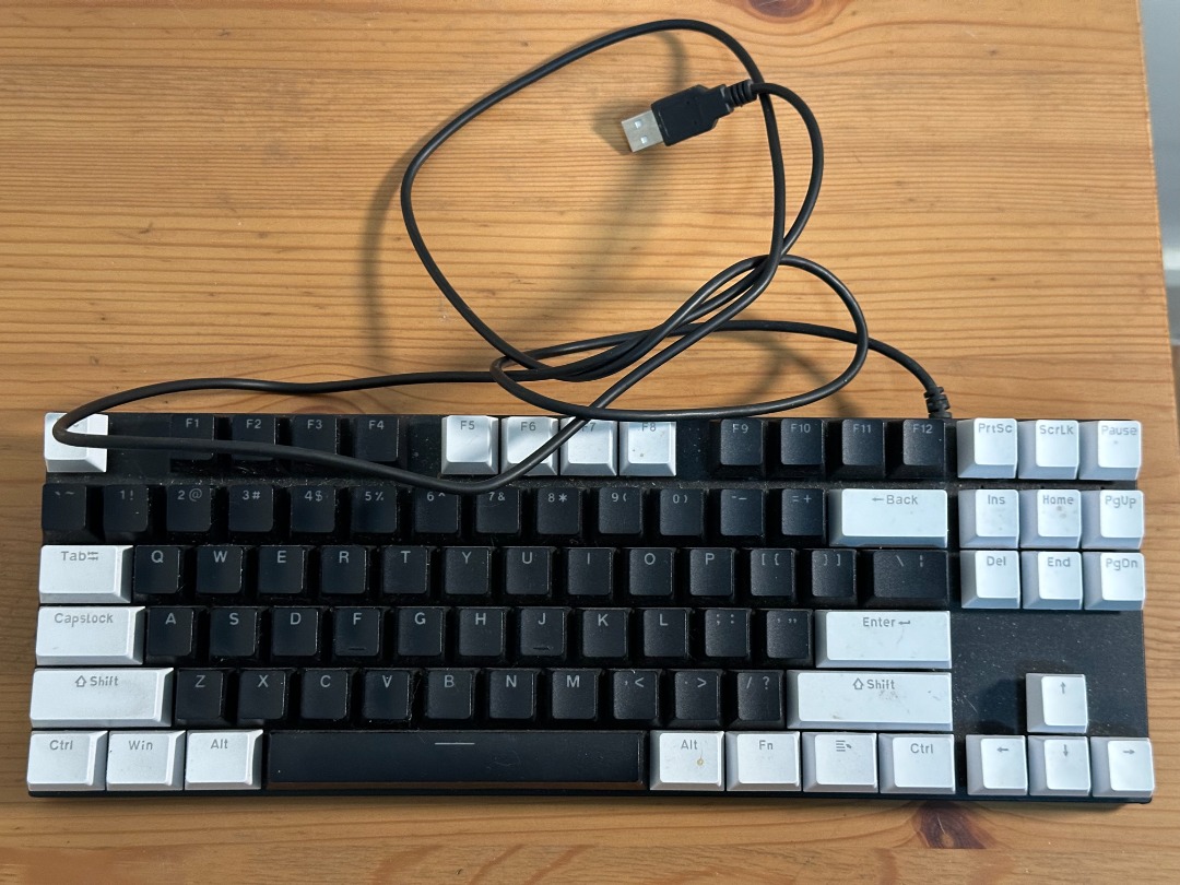 CPSTECH CT-87 Mechanical Keyboard 87 Keys, Computers & Tech, Parts ...