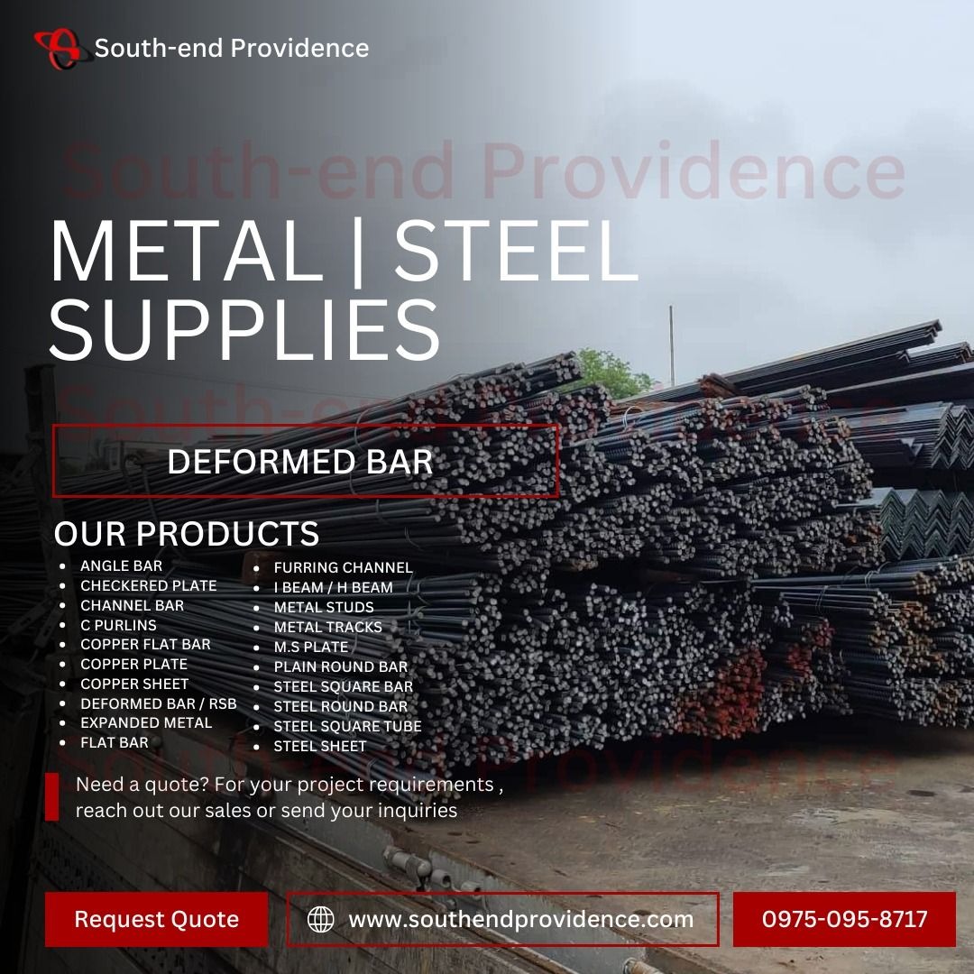 Deformed Bar | Kabilya | Steel Supply Material | Grade 33, Commercial ...