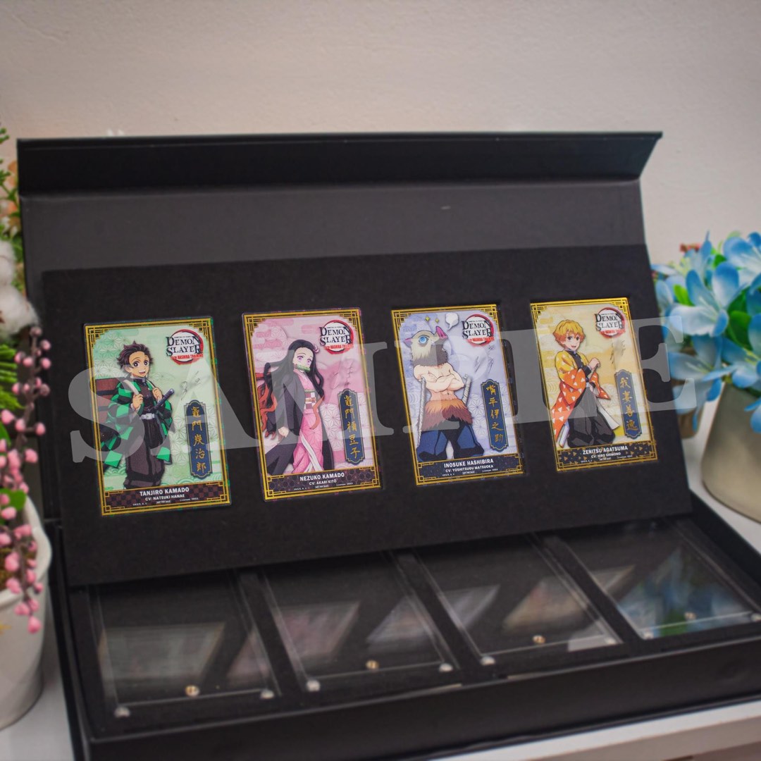 Demon Slayer Kimetsu Acrylic Seiyuu Signed Signature Card, Hobbies ...