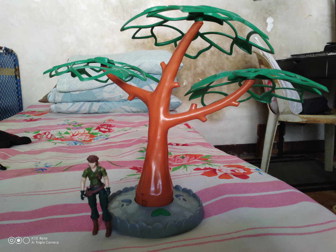 Diorama Tree Toy Gijoe SHF Figma, Hobbies & Toys, Toys & Games on Carousell