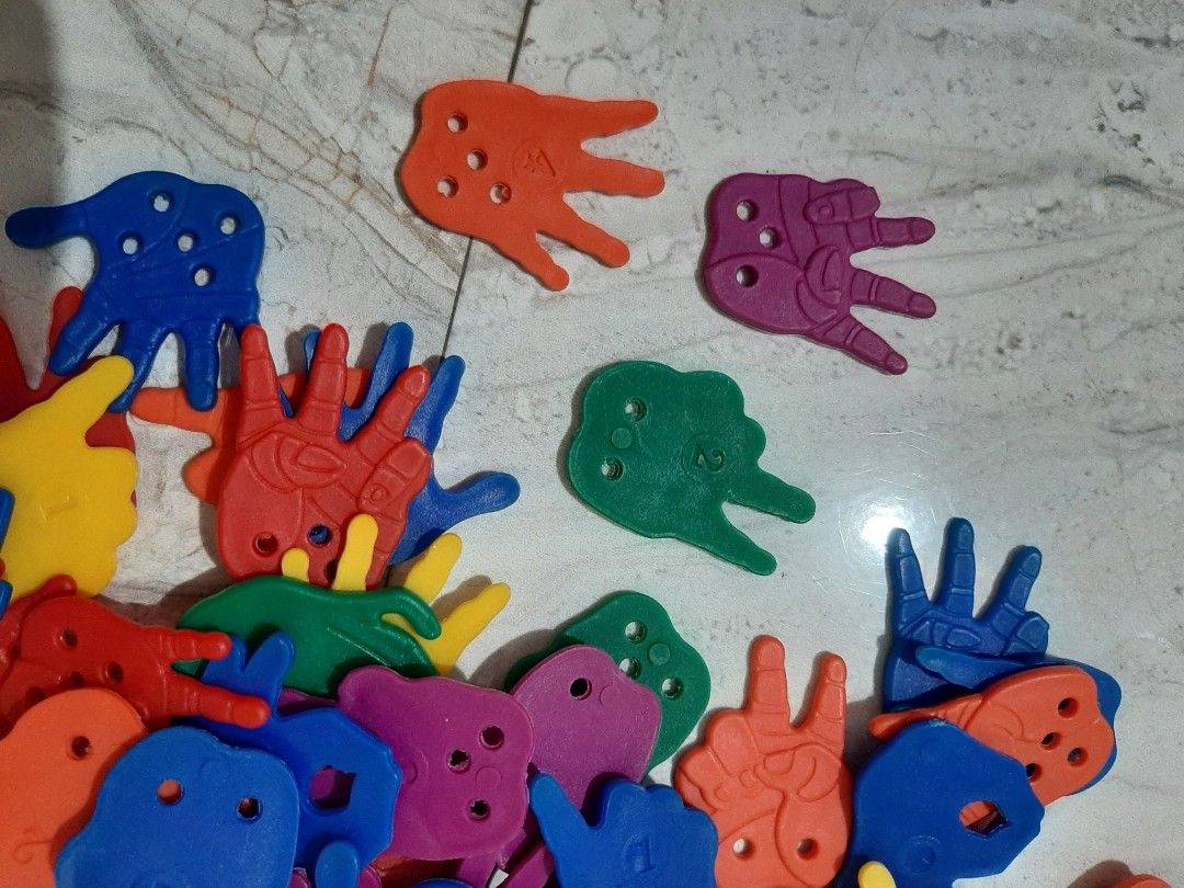 Educational number lacing, Toys & Collectibles, Mainan di Carousell