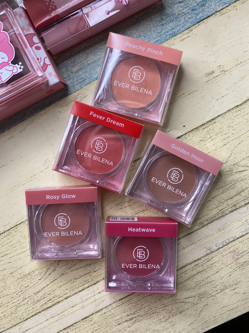 Ever Bilena Powder Blush (TAKE ALL), Beauty & Personal Care, Face ...
