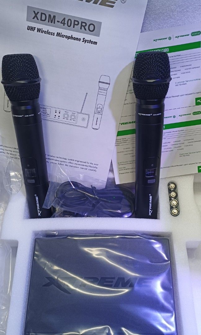 Extreme Wireless Microphone, Audio, Microphones on Carousell