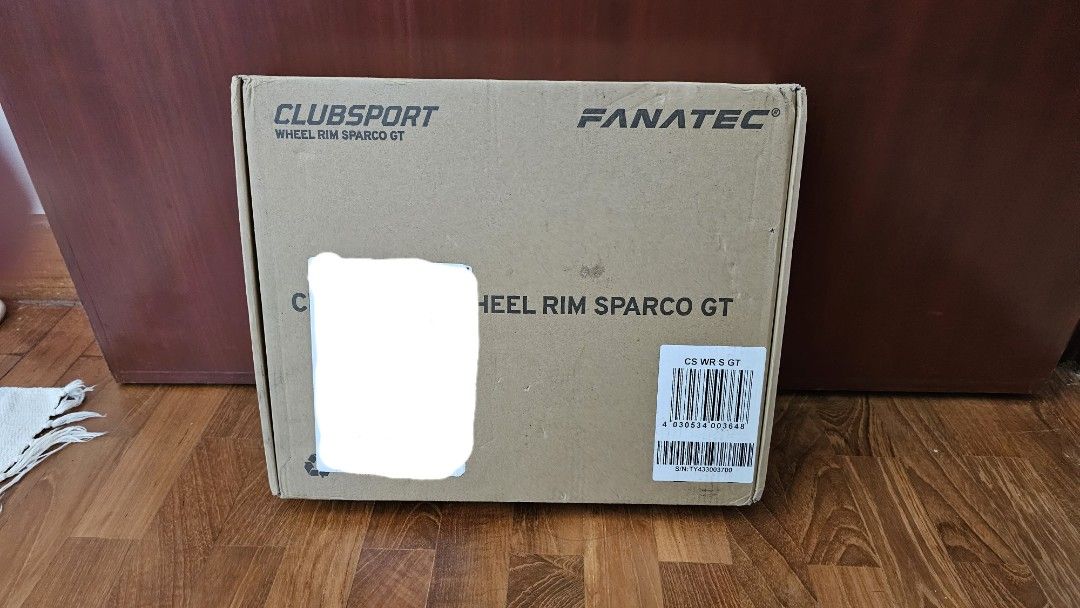 Fanatec Clubsport Wheel Rim Sparco GT, Video Gaming, Gaming Accessories ...