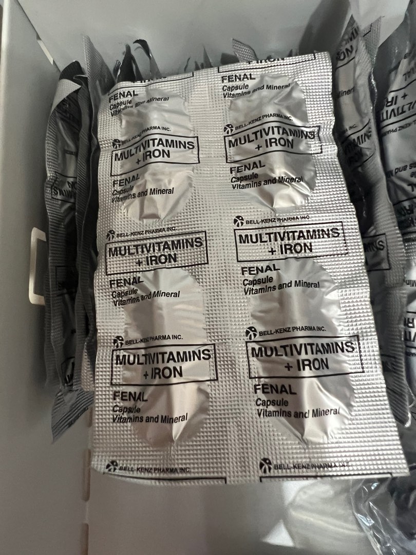 Fenal Multivitamins + Iron, Health & Nutrition, Medical Supplies ...