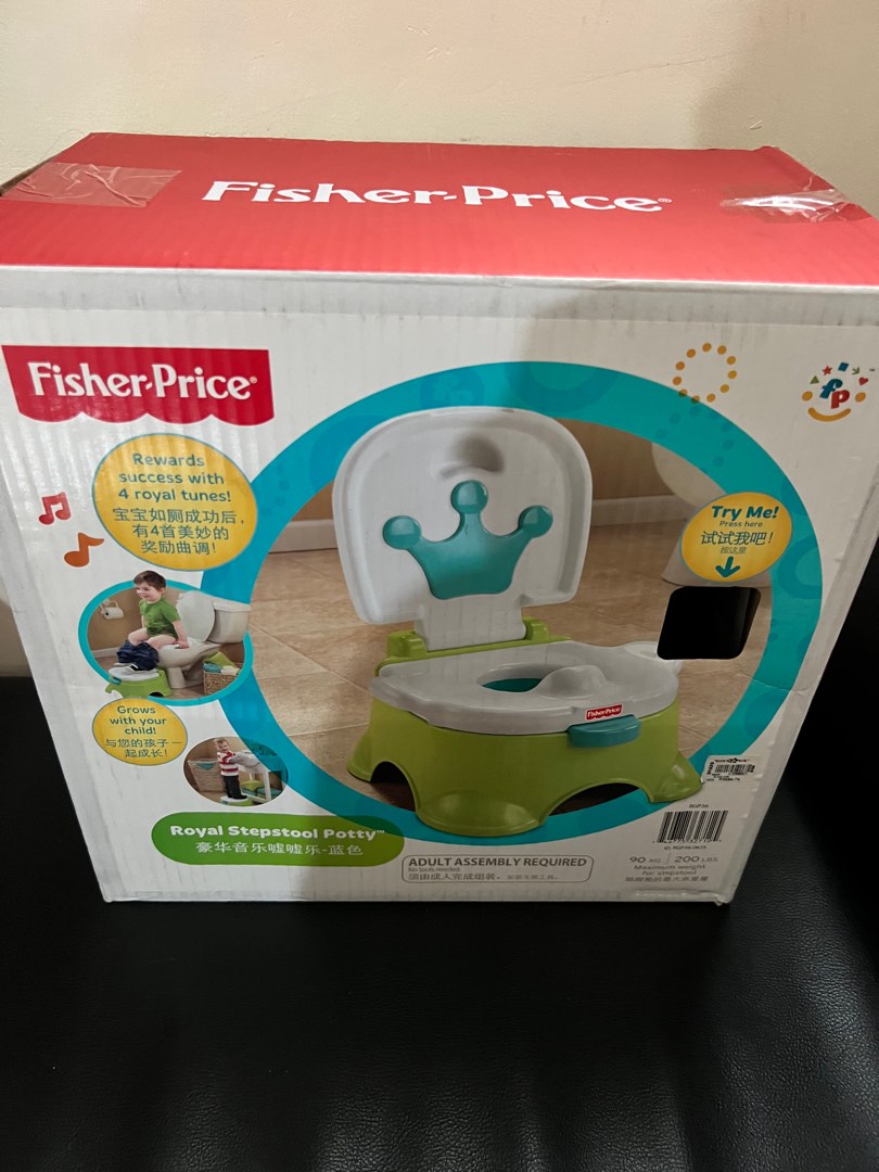 Fisher price royal potty trainer, Babies & Kids, Bathing & Changing ...