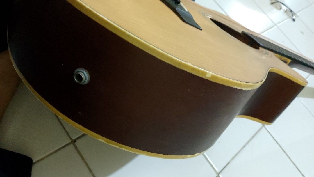 Gitar Yamaha Akustik APX-750, Musik & Media, Alat di Carousell