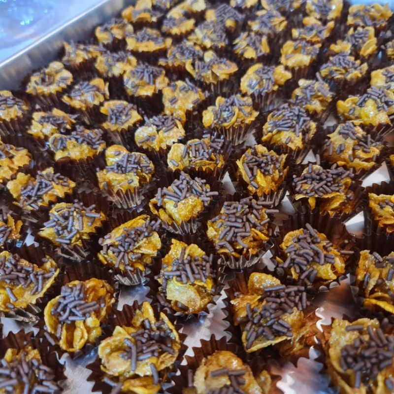 Hari raya bakes 2024 Honey cornflakes nutella tart oreo chocolate ...