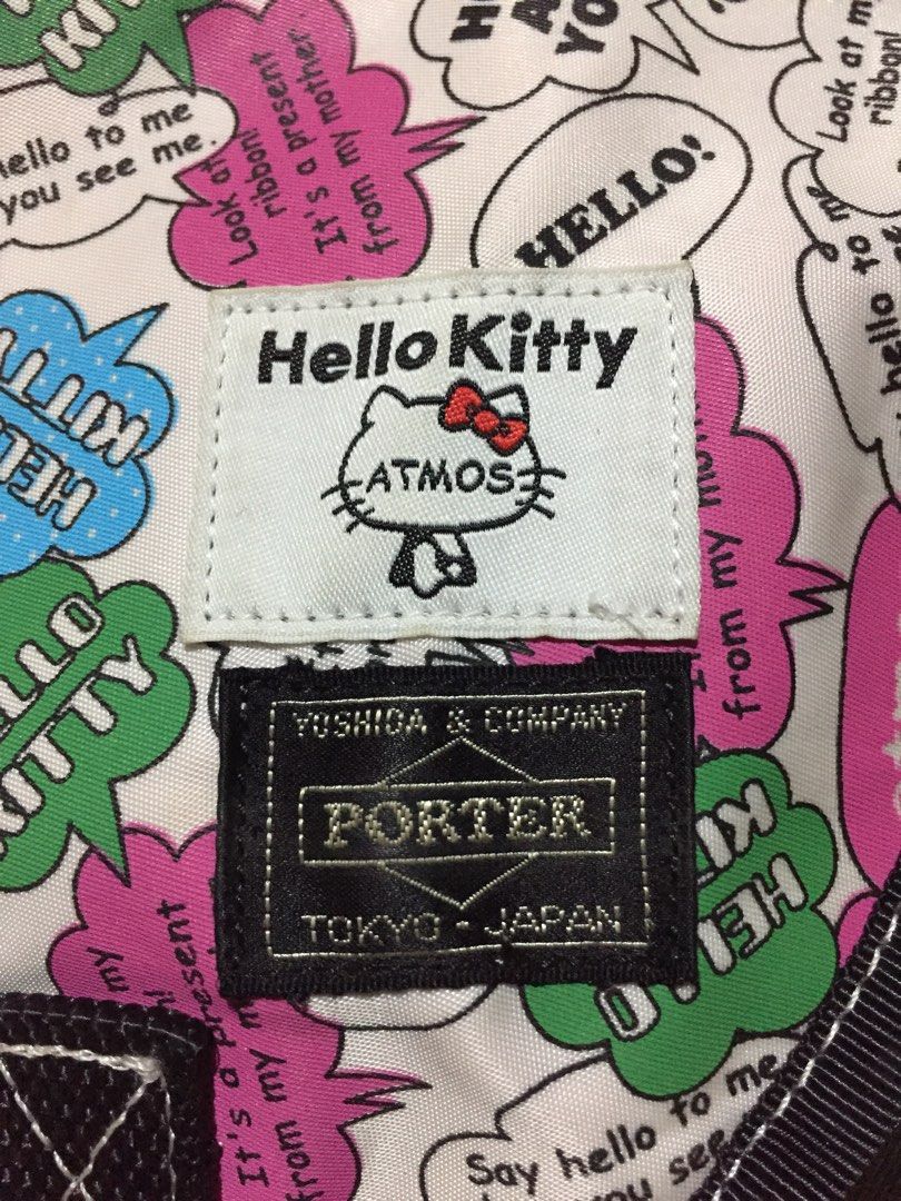 Hello Kitty x Atmos x Porter, Women's Fashion, Bags & Wallets, Cross ...