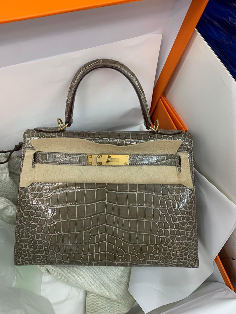 Hermes kelly size 28, Luxury, Bags & Wallets on Carousell