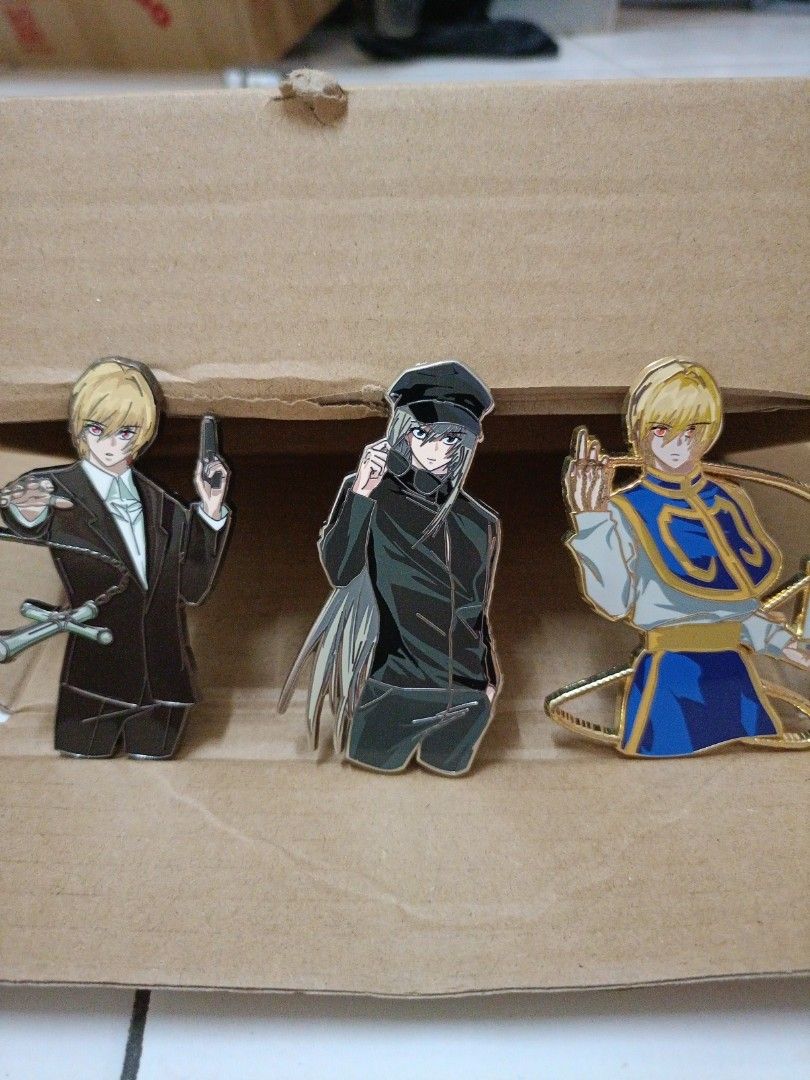 Hunterxhunter anime manga Kurapika enamel pin, Hobbies & Toys ...